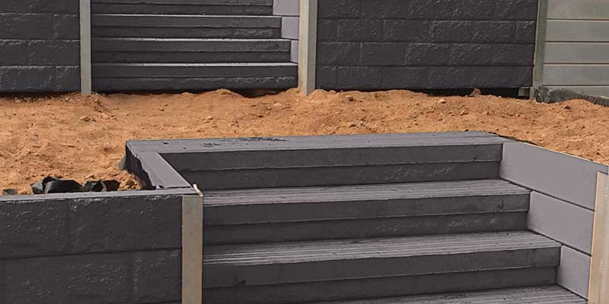 Concrete Step Kits Sydney - Ashwood Step Kit — Aussie Wall Concrete ...